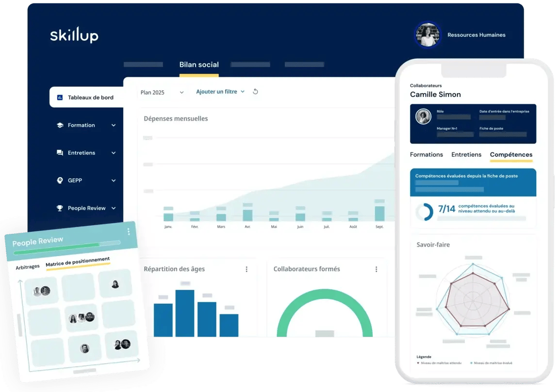 Logiciel SIRH : Simplifiez votre Gestion des Talents | Skillup